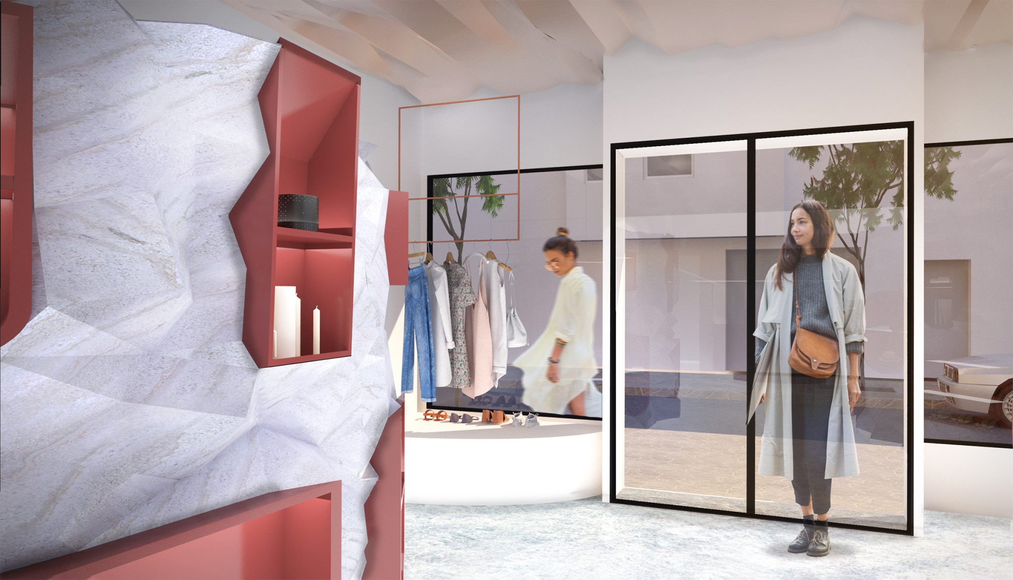 Pleat Space Store – Architecture and Design Studio